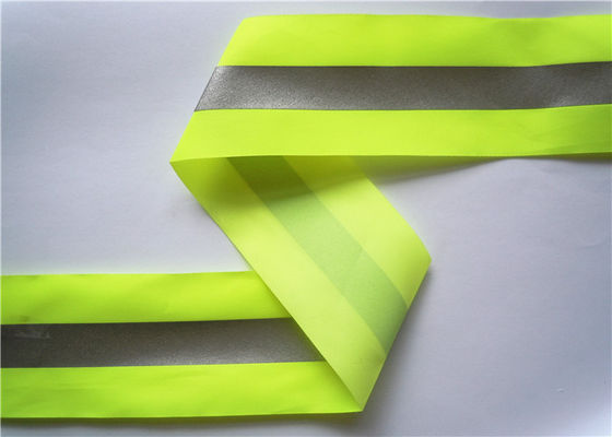 PVC Clear 2*1CM Elastic Reflective Clothing Tape Reflective Fabric